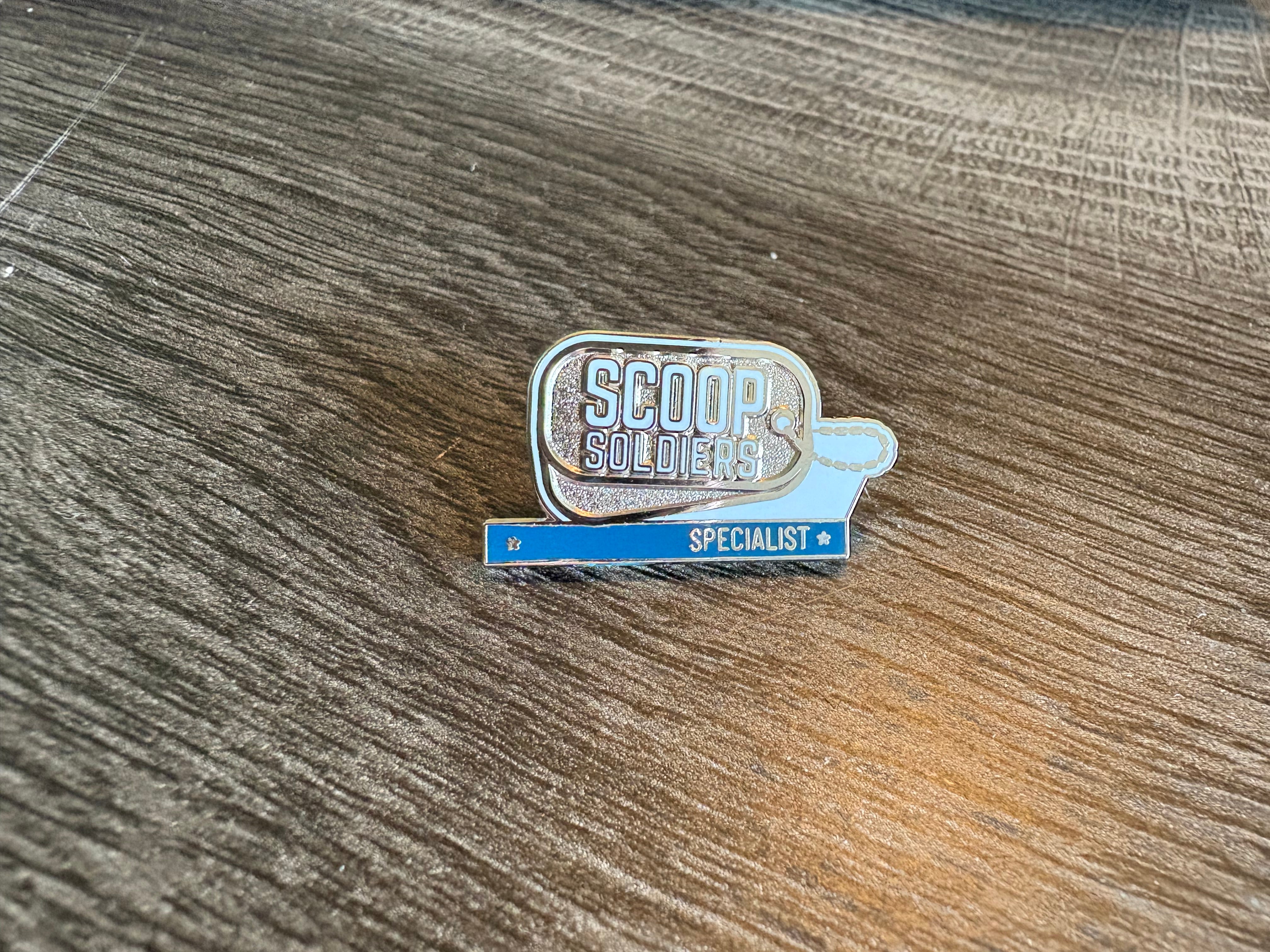 Specialist Rank Technician Lapel Pin – Scoop Soldiers Depot